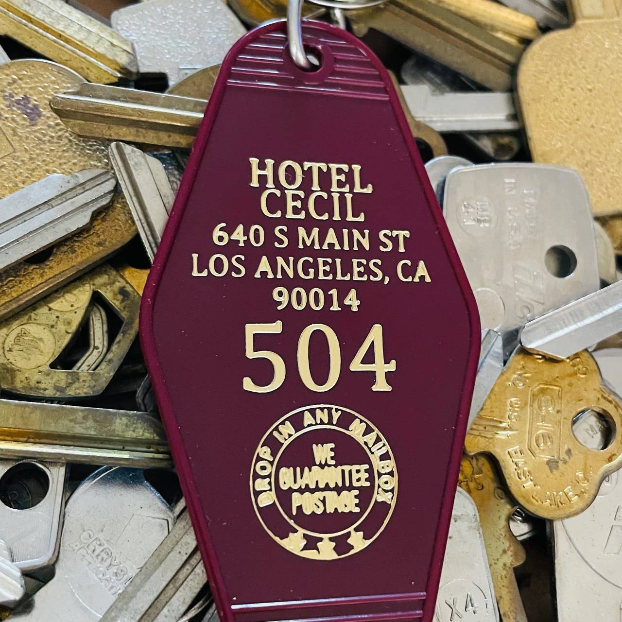 Motel Key Fob - Hotel Cecil Keychains – kleanspa